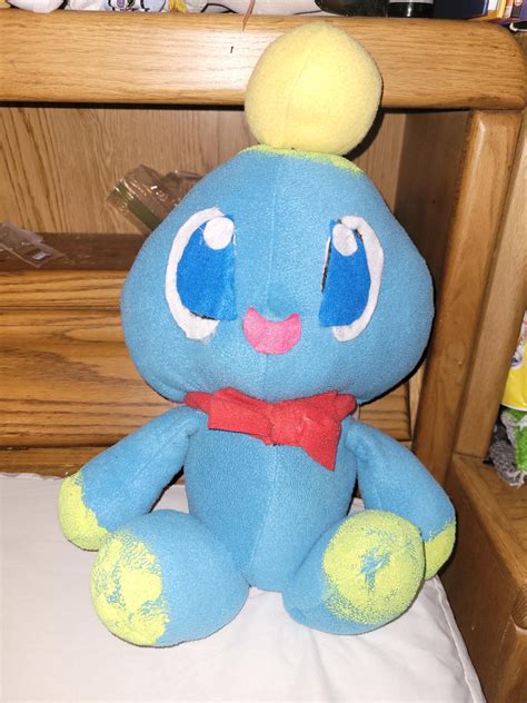 Updated Cheese The Chao Plush By Davyjonesgirl1992 On Deviantart