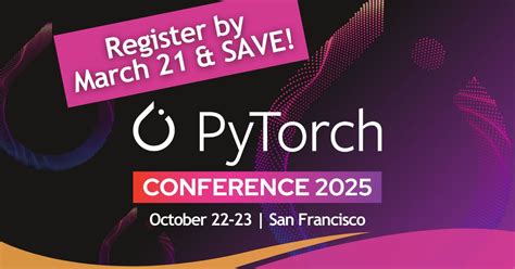 pytorchconf pytorch pytorchfoundation ai genai machinelearning