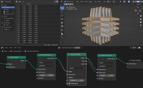 The Different Ways Of Manipulating The Scale Property In Geometry Nodes Blender Base Camp