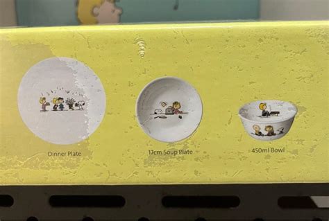 Corelle X Peanuts Dinner Set Furniture And Home Living Kitchenware And Tableware Dinnerware