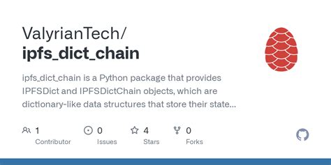github valyriantech ipfs dict chain ipfs dict chain is a python