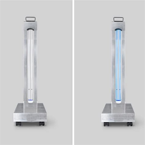 Portable UVC 150W Bactericidal Lamp With Ozone Stainless Steel Remote Control And Timer 120