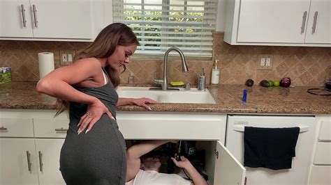 Horny Hotwife Seduces And Fucks The Plumber While Her Husband Is At
