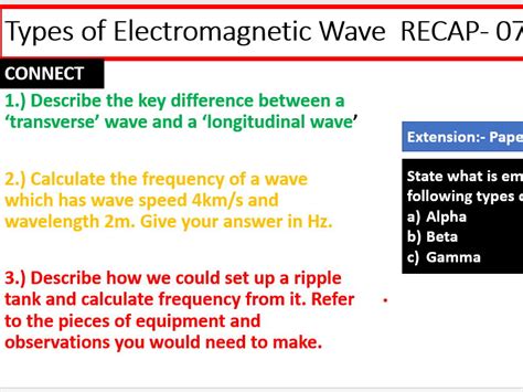 Electromagnetic Waves Big Powerpoint Teaching Resources