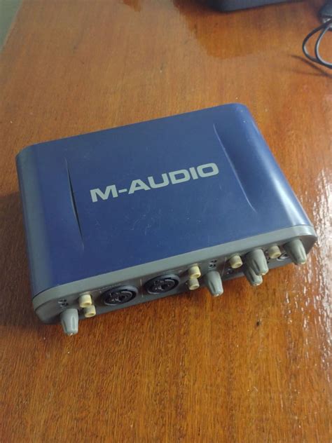 Placa Interface de Audio Fast Track Pro Item de Música M Audio Usado 76510707 enjoei