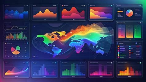 Premium Photo Dynamic Heatmaps Visualizing Popular Trends With Precision