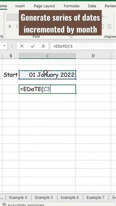 generate series of dates incremented by months youtube