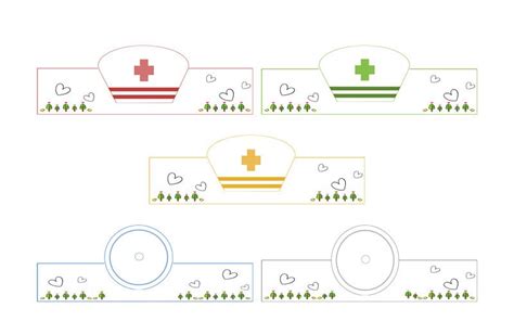 병원놀이 행사 준비 환경물 환경판 도안 이미지 그림 프린트 기존에 사용하던 간호모와 반사경이 있었는데~ 이번에 글 올리면서 조금 변화를 주고 싶어서 만들어봤어요 꼬