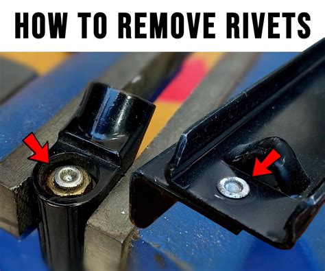 4 Best Ways To Remove Rivets Without A Rivet Tool 4 Steps With
