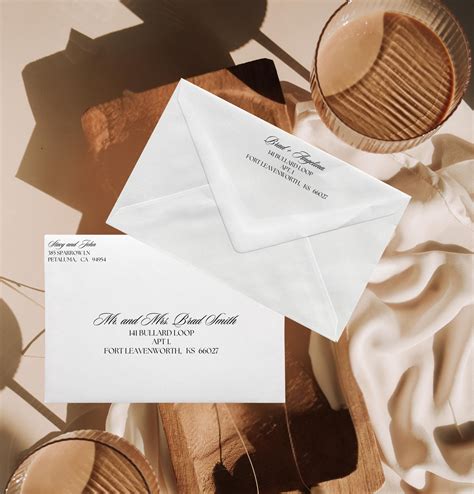 Classy Envelope Address Elegant Addressing Elegant Wedding Envelope