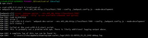 Unable To Run Cvat Ui Source Code Cvat Ai Cvat Discussion 3884 GitHub