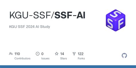 ssf ai readme md at master · kgu ssf ssf ai · github