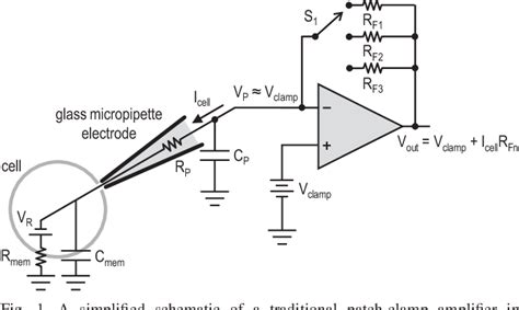 Figure From Microchip Amplifier For In Vitro In Vivo And Automated Whole Cell Patch Clamp