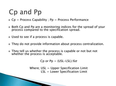 Six Sigma Process Capability Pptx Six Sigma Process Capability Pptx