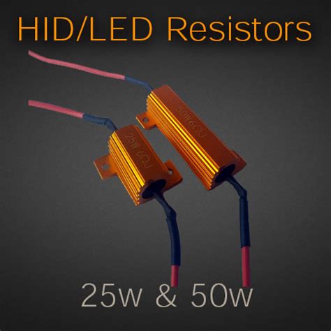 De Coders And Resistors For Hid And Led Kits