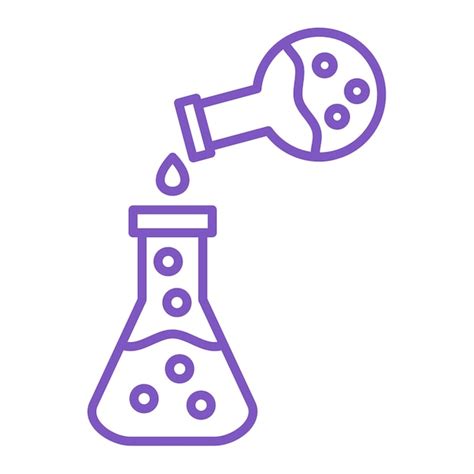 Premium Vector Experiment Icon