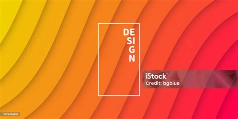 오렌지 추상 물결 모양 종이 컷 배경 트렌디 한 3d 디자인 3차원 형태에 대한 스톡 벡터 아트 및 기타 이미지 3차원 형태 곡선 광대한 Istock