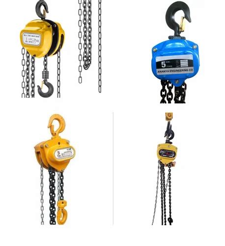 Manual Chain Block Capacity 1 Ton At 4500 Piece In Ahmedabad ID 2855386573648