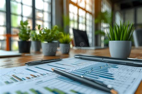 Financial Business Analytics Concept Table Of Professionals Analyzing