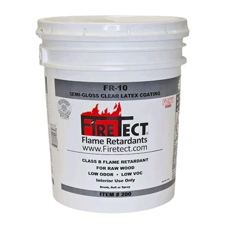 Firetect Wt 103 5 Gal Clear Matte Latex Interior Intumescent