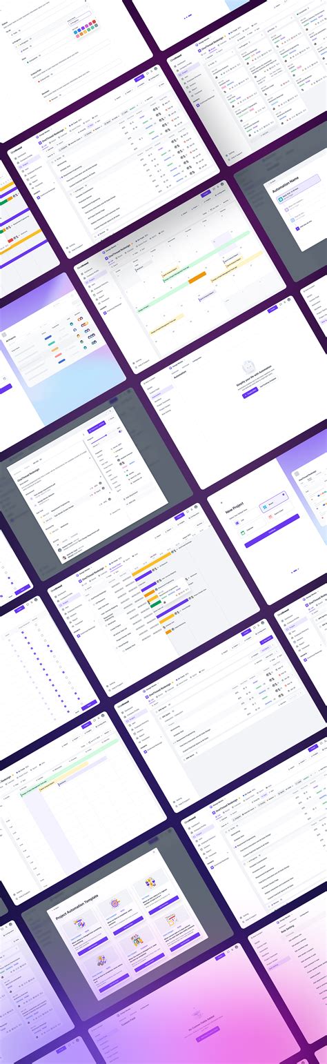OneThread Project Management Web App Redesign Behance