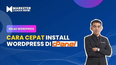 Cara Install Wordpress Di Cpanel YouTube