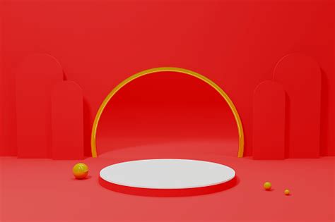 3d 렌더링 연단 받침대 또는 빈 공간 배경 최소 플랫폼 3d 제품 모형 제품 프리젠 테이션 3d 렌더링 기하학적 모양 디자인