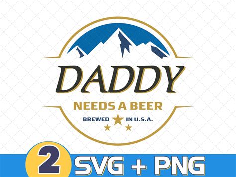 Fathers Day Dad Logos Svg Beer Parody Logos Dad Bod Svg Svg Beer Dad Files Svg Grandpa File
