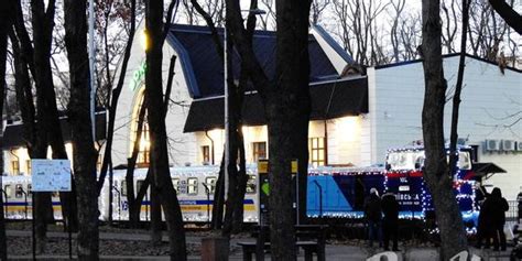 Святковий потяг розпочав зимовий сезон на Київській дитячій залізниці Вечірній Київ