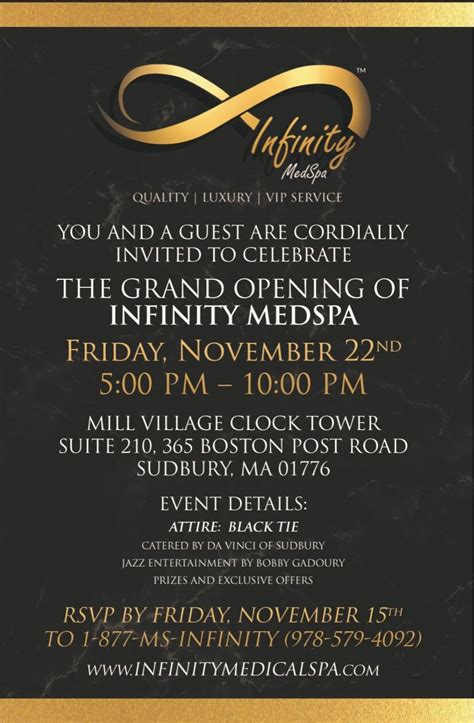 Infinity Medspa Grand Opening — Sudbury Chamber Of Commerce