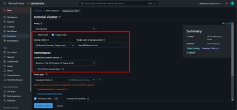 Getting Started With Databricks Creating Cluster Dateonic