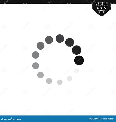 Loading Illustration Design Concept Related To Load Progress Indicator