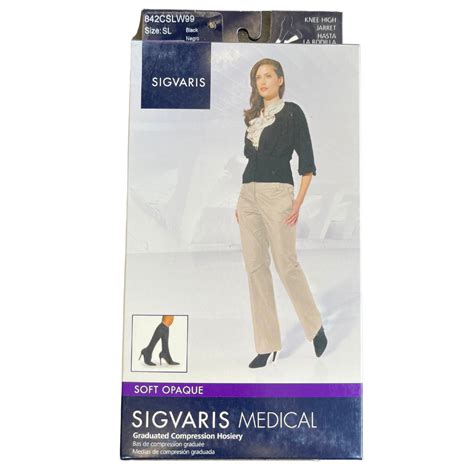 Sigvaris Womens Medical Compression Soft Opaque Hosiery 20 30 Mmhg