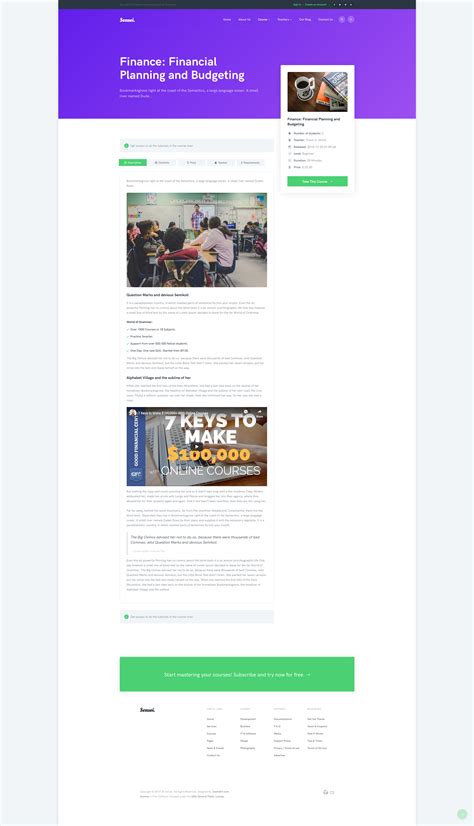 [preview] Ja Sensei Education Joomla Template With Lms And Infinity Business Joomla Template