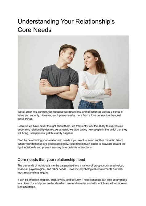 Ppt Understanding Your Relationships Core Needs Powerpoint Presentation Id 11722299