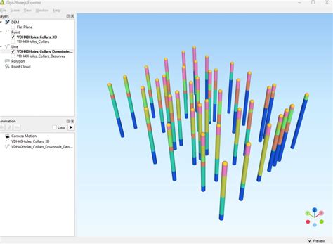 Caitlin Dempsey Morais On Linkedin Creating A 3d Map Of Drill Holes Using Qgis