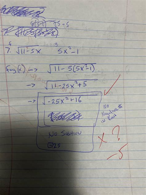 Im Told To Find The Domain Of The Radical And Since It Was Negative Is It Not Suppose To Be