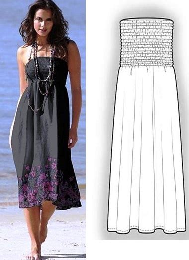 Летний сарафан на полную фигуру своими руками. Как сшить без выкройки?