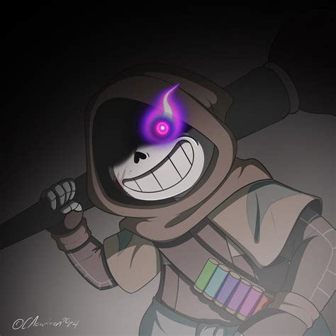 Dust Ink Sans Art Lol By Ultimategreensans On Deviantart
