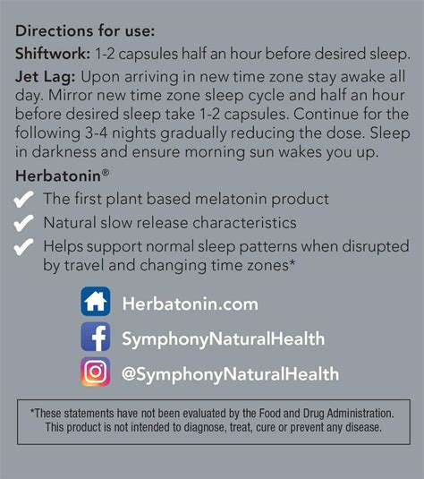 Herbatonin 3mg Natural Plant Melatonin For Sleep Australia Ubuy