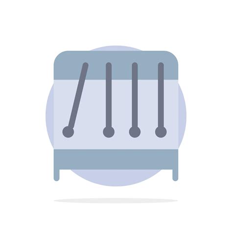 Physics Pendulum Science Abstract Circle Background Flat Color Icon 19177648 Vector Art At Vecteezy