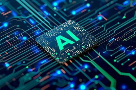 Premium Ai Image Smart Integration Ai Letter Technology Chip Cpu Connection Computer Internet