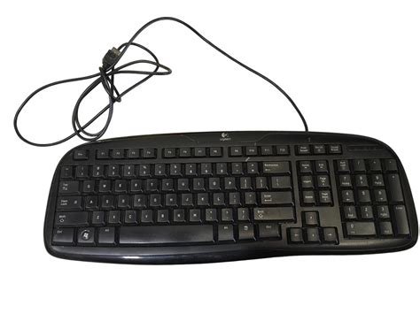 Logitech Classic Keyboard 200 Model Y Ur83 868017 0403 Wired Keyboard