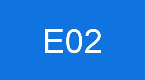 What Does Error Code E02 Mean On A Whirlpool Washer And How Do I Fix It
