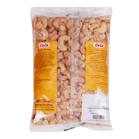 Lulu Cashew Nut Roast Salted 500 G Online At Best Price Lulu Qatar