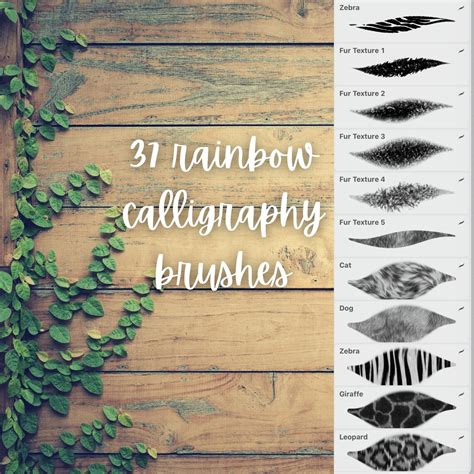 239 Lettering Grids Procreate Brushes Includes Letter Etsy