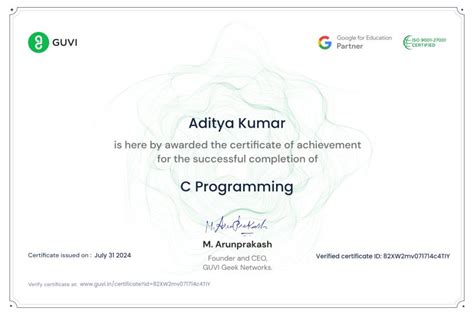 Aditya Kumar On Linkedin Cprogramming Coding