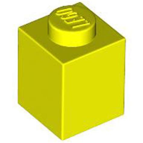 Lego Part 6427904 3005 Brick 1x1 Vibrant Yellow Lego Bricks
