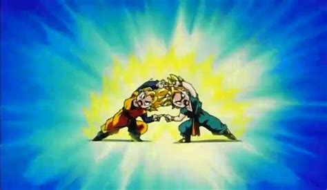 Trunks And Goten Fusion Dance
