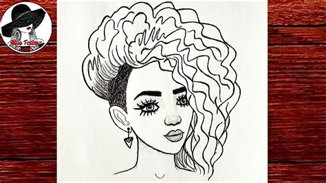 Как Нарисовать Красивую Девушку Очень Легко Рисуем Карандашом Девушку